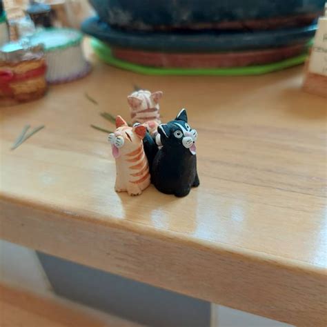 Vintage Kitty Cucumber Miss Kitty In Bathrobe Thimble Etsy