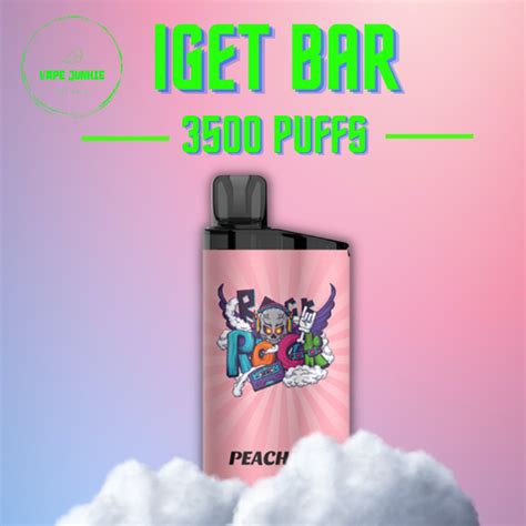 Iget Bar Peach Ice Australia Vape Junkie