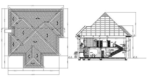 Autocad Dwg Showing Typical Sectional Plan Of Rcp Routing From Holding Pond Area Download The