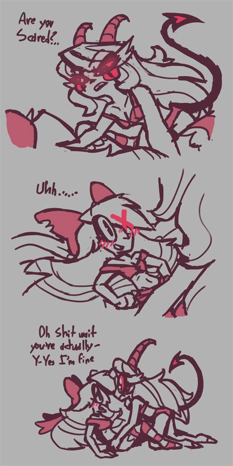 Rule 34 Aboredsnek Angel Angel Girl Blush Charlie Morningstar Hazbin Hotel Comic Demon Demon