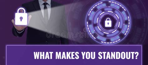 Conceptual Display What Makes You Standout Business Concept Asking