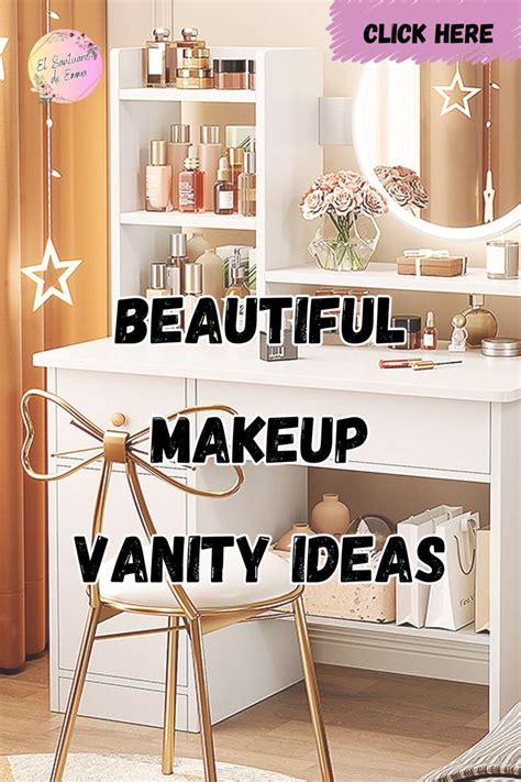 Beautiful Makeup Vanity Ideas Un Tocador De Maquillaje Espacio De