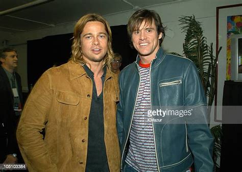 25 Jim Carrey Brad Pitt Photos And High Res Pictures Getty Images