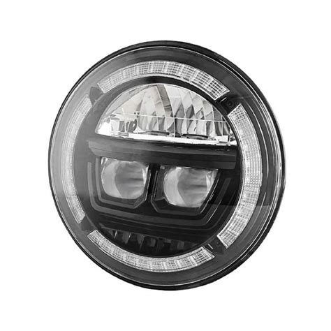 Optique Phare Bi Led 7 Noir Jeep Wrangler Jk Tj And Cj 76 18 Kulture Jeep