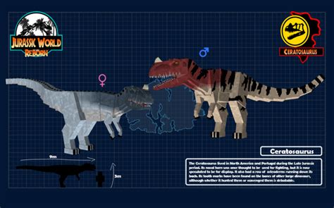 Jurassic World Reborn Ceratosaurus Blueprint By Jurassicworldreborn On