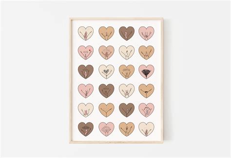 Vagina Art Digital Download Bathroom Wall Art Nude Art Body