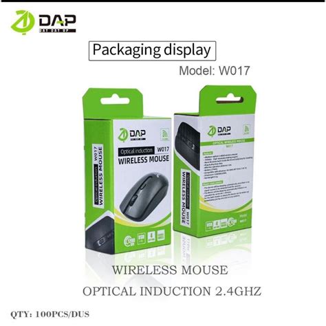 Jual Mouse Dap Wireless W017 Mouse Wireless Dap Original Shopee Indonesia