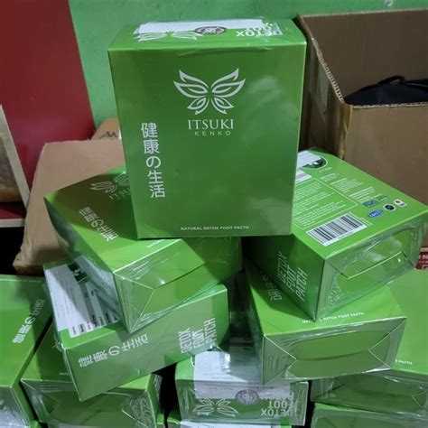 Itsuki Kenko Japanese Foot Patch 1 Box Contains 40 Pcs Shopee Malaysia