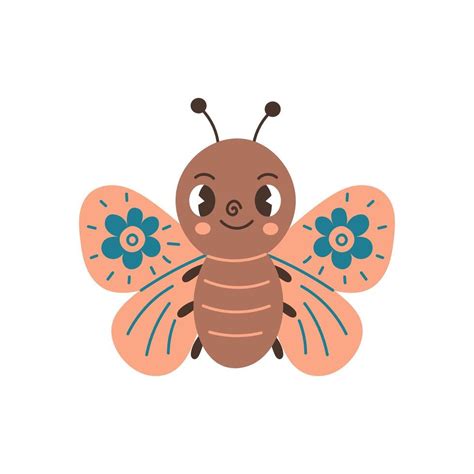 Cute Butterfly Vector Illustration 41264860 Vector Art At Vecteezy