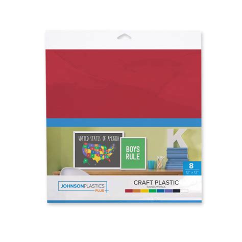 Craft Plastic Rainbow Pack Rowmark Australia