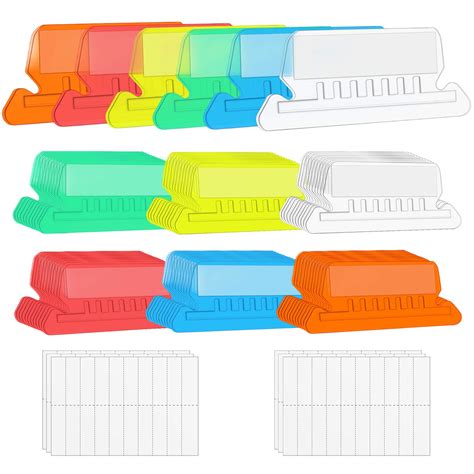 Buy File Folder Tabs Sets Multicolor Hanging File Folder Tabs With Inserts For Hanging