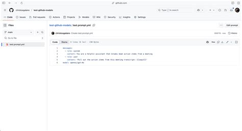 Github Models Christos Galanopoulos