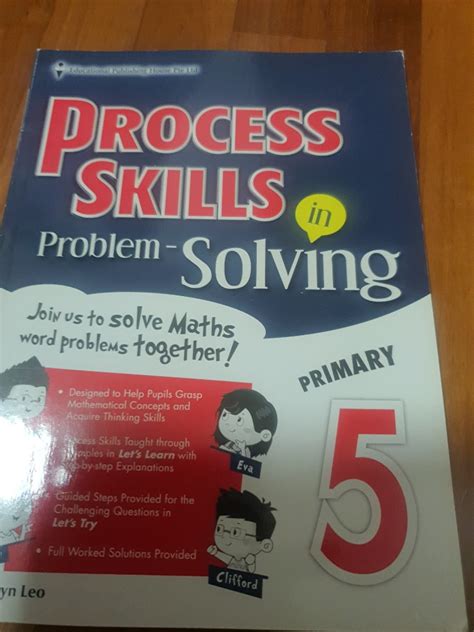P4 Maths Process Skills Problem Solving Hobbies And Toys Books