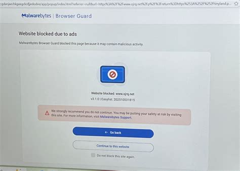 Tinyland Affiliate Url Is Being Blocked Website Blocking