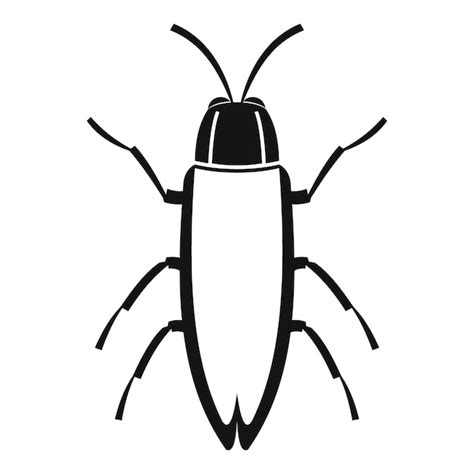 Premium Vector Cockroach Icon Simple Illustration Of Cockroach Vector