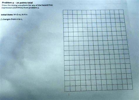 Draw The Timing Waveform For Any Of The Hazard Free Expression From