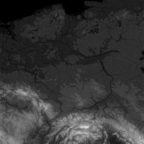 Poland Heightmap Minecraft Map