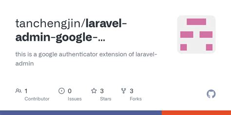 GitHub Tanchengjin Laravel Admin Google Authenticator This Is A Google Authenticator