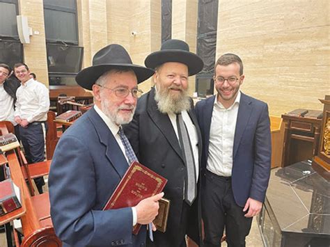 Ou Kosher Ceo Rabbi Menachem Genack Gives Shiurim To Yeshivas In Israel The Jewish Link