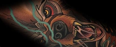 Japanese Bear Tattoo Design
