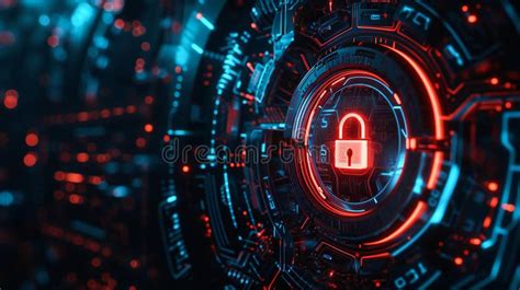 A Lock On A Computer Motherboard Or Hardware Device Security Hardware