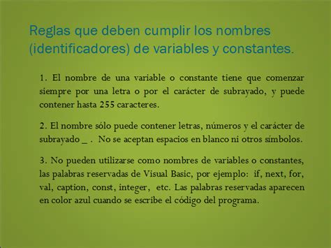 Introducción A Lenguaje De Programación Visual Basic