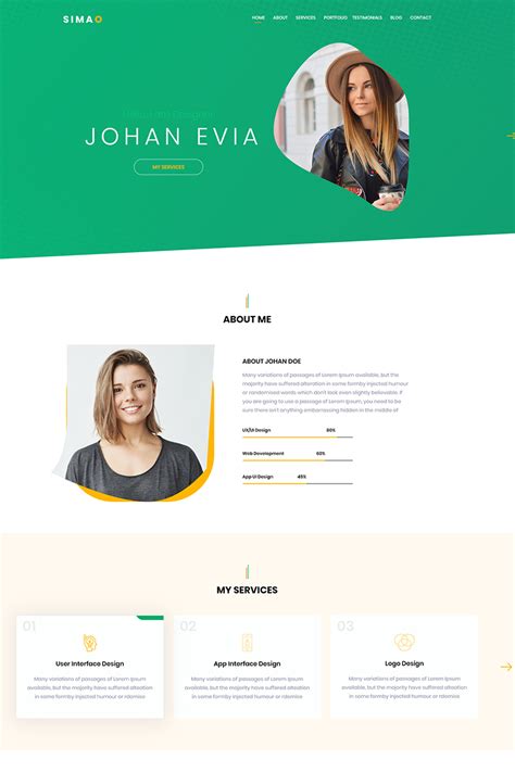 Ui Design Website Portfolios Best Creative Karen Johsnon About Us