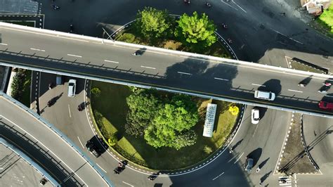 Aerial View Of Flyover Or Overpass In Yogyakarta City Indonesia 25320953 Stock Video At Vecteezy