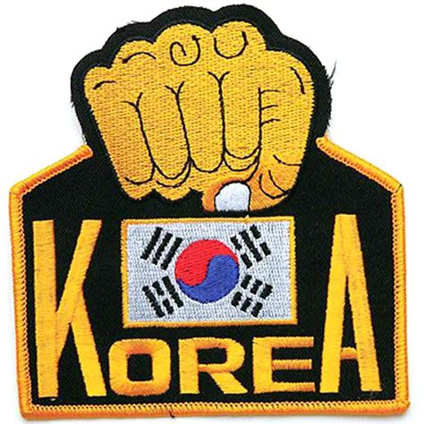 Korea Fist Patch