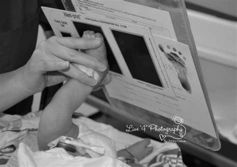 Photography Footprints Birth Photography Hospital Newborn