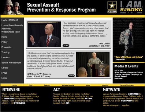 Army Launchessexual Assault Prevention Web Site Article The United States Army