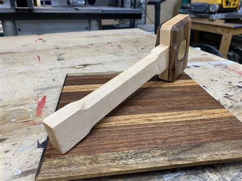 Homemade Wooden Mallet