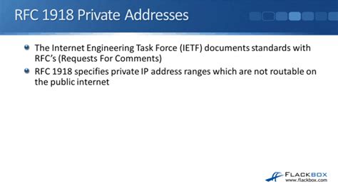 Private Ip Addresses Rfc Tutorial Flackbox