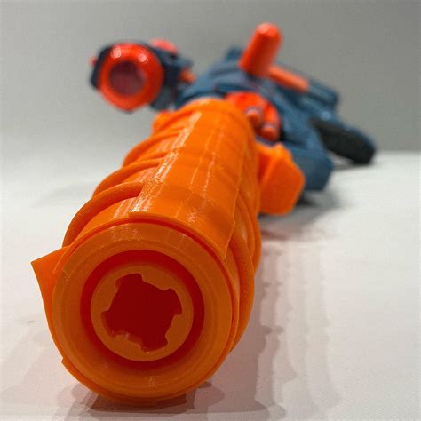🔫 Nerf Elite 20 Eaglepoint Rd 8 Wrapped Barrel・ Stl File For 3d