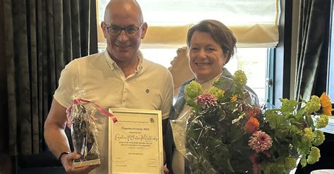 Koperteutenprijs Luyksgestel Voor Erwin Van Veldhoven Bergeijk Ednl