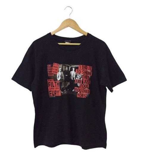 Vintage Sex Pistols The Filth And The Fury Punk Rock Vtg Band Tshirt