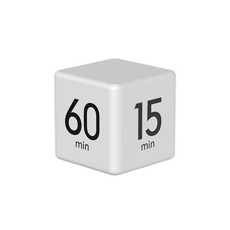 New Rubiks Cube Timer Cooking Countdown Reminder Mini Kitchen Alarm Time Management Timer Fixed