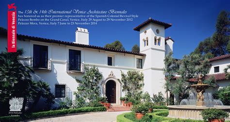 Spanish Colonial Revival Architect In Southern California Spanish