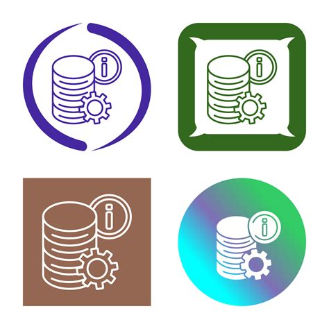 Data Vector Icon 34207698 Vector Art At Vecteezy