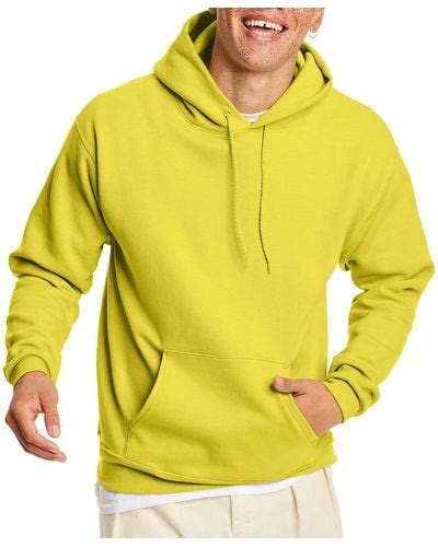 Yellow Hanes Clothing For Men Lyst