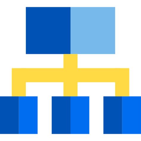 Interface Organized Hierarchy Business Organization Hierarchical Structure Order Diagram Icon