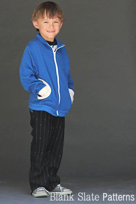 Zippy Jacket Blue Fleece Sweatshirt With Kangaroo Pocket Fleece