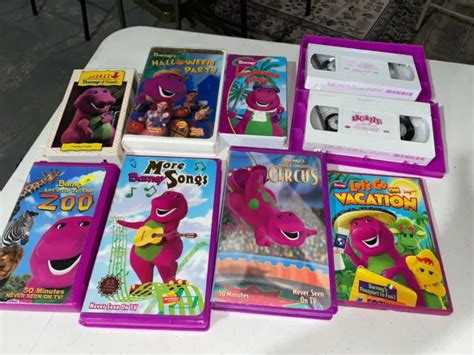 Barney Vhs Lot 2774 Picclick Ca