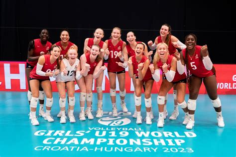 Us Girls U19 Runs The Table In 5th To Advance At Worlds Usa Volleyball