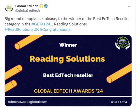 Reading Solutions Uk On Linkedin Getas24 Edu Edtech