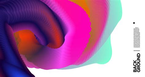 Vector Colorful Gradient Abstract Fluid Background For Banner Template 8389037 Vector Art At