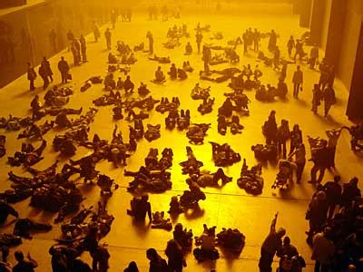 The Weather Project By Olafur Eliasson Tate Modern 2003 London