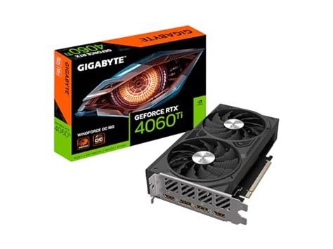 Gigabyte Geforce Rtx 4060 Ti Windforce Oc 16g Graphics Card Gv