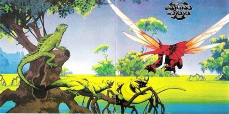 Album Cover Art By Roger Dean Roger Dean Album Cover Art Album Art