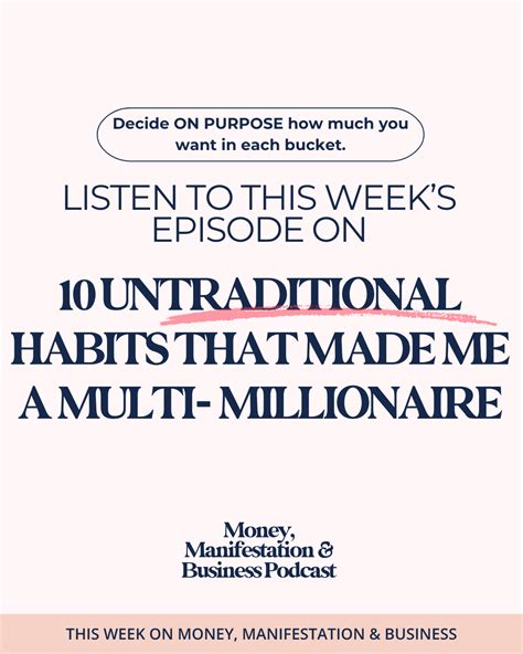 10 Untraditional Habits That Made Me A Multi Millionaire